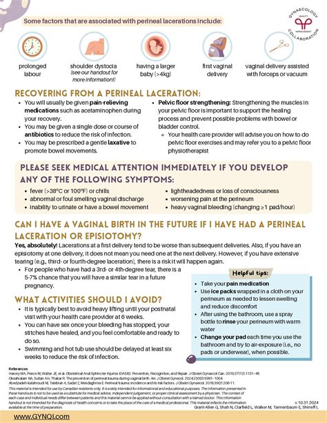 Perineal Lacerations