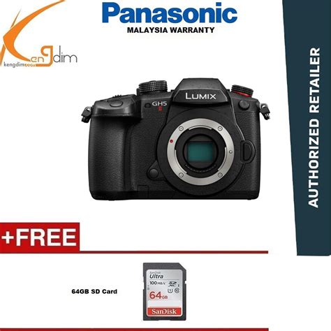 Panasonic Lumix Gh5 Ii Mirrorless Camera Body Only Shopee Malaysia