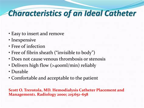 Tunnelled Cuffed Catheter Permacath Pptx