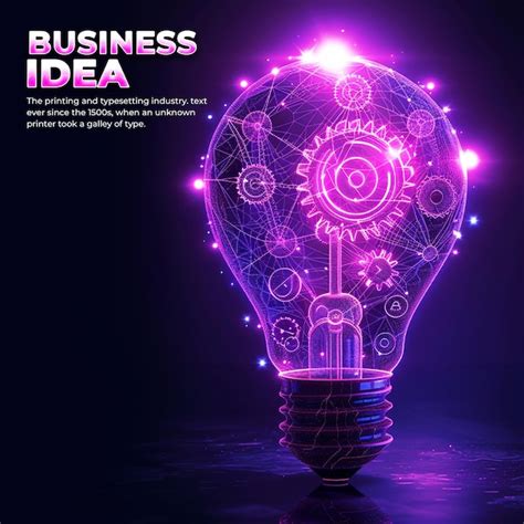 Premium Psd Business Idea Post Template