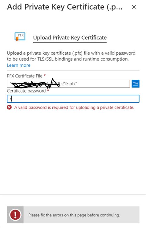 How To Get The Pfx Certificate Password Microsoft Qanda