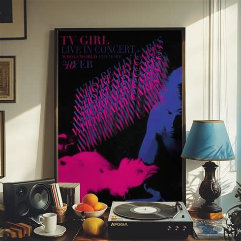Tv Girl Album Cover Posters Etsy