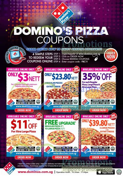 Dominos Pizza 9 May 2013 Expired Dominos Pizza Delivery Discount