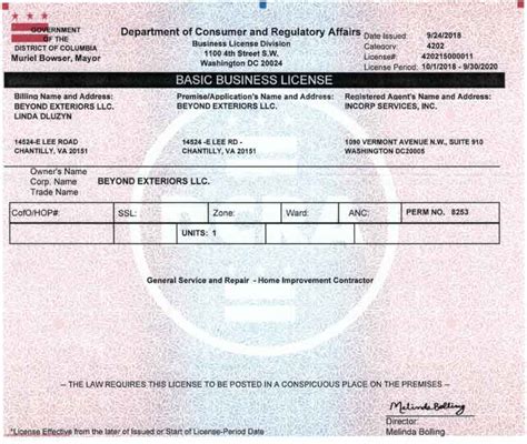 Licenses And Certifications
