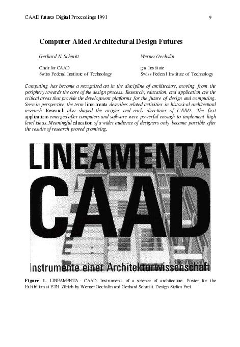 Pdf Computer Aided Architectural Design Futures 2005 John Gero