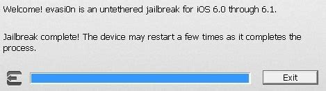 Jailbreak IOS Untethered On IPhone IPod Touch With Evasi N