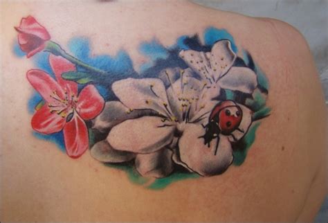 25 Cute And Amazing Ladybug Tattoo Designs