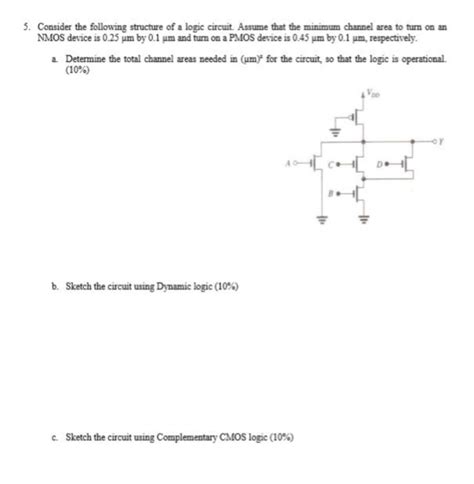 Solved Consider The Following Structure Of A Logic Circuit Chegg Com