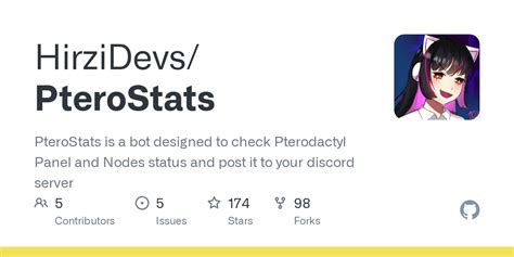 github hirzidevs pterostats pterostats is a bot designed to check