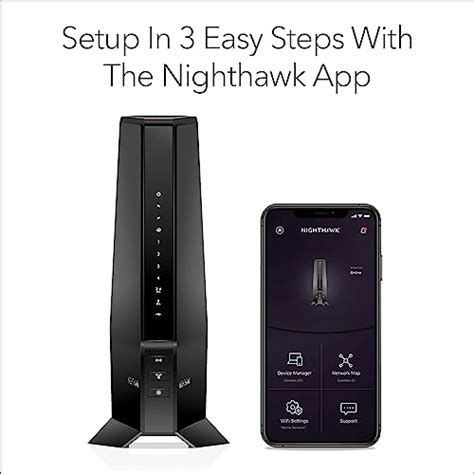 Netgear Nighthawk Cable Modem Wifi Router Cax S