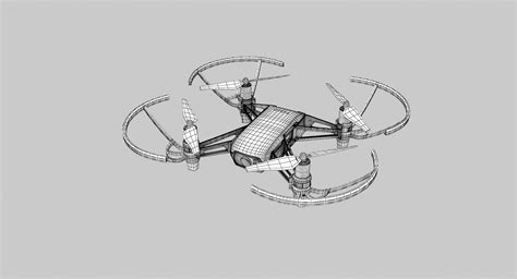 Dji Tello Drone D Model TurboSquid