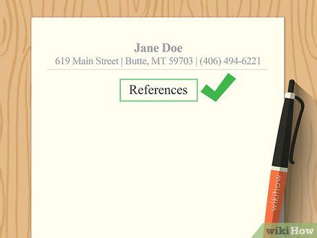 4 Simple Ways To Include References In A CV WikiHow