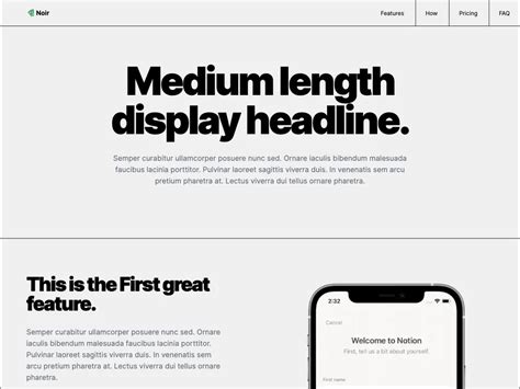 Noir Tailwind Html Starter By Wicked Templates A Undefined Template Built At Lightspeed