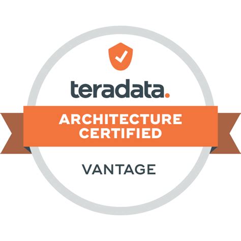 Vantage Architecture Certification Credly