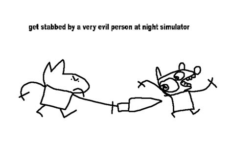 Get Stabbed By A Very Evil Person At Night Simulator By RadicaLcoolguy For SCREAM JAM Itch Io