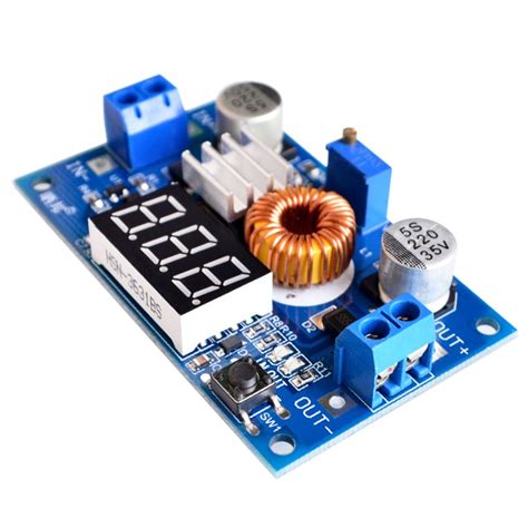 Jual Xl4015 Dc Dc Step Down Module 5a 75w With Voltmeter Shopee