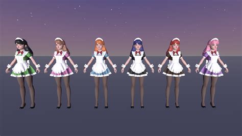 Cute Maid Girl