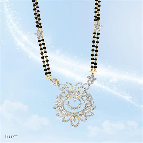 Tanishq Diamond Mangalsutras Latest Exclusive Designs South