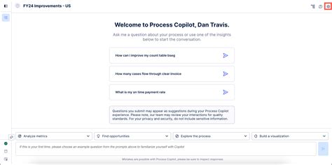 Process Copilot Settings