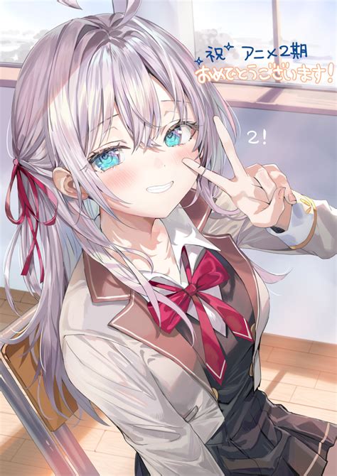 Tv 애니메이션 가끔씩 툭하고 러시아어로 부끄러워하는 옆자리의 아랴 양 시즌2 제작 결정