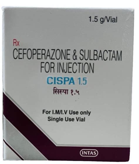 Cispa 15g Inj At ₹ 150vial Kolkata Id 2851832188462