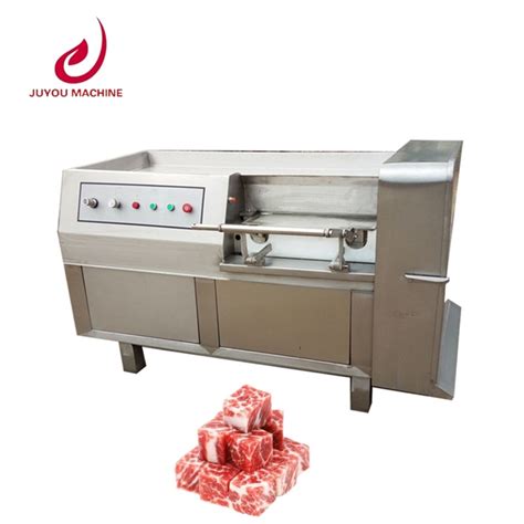 Automatic Frozen Chicken Meat Cube Dicing And Beef Block Processing Cutting Machine Frozen