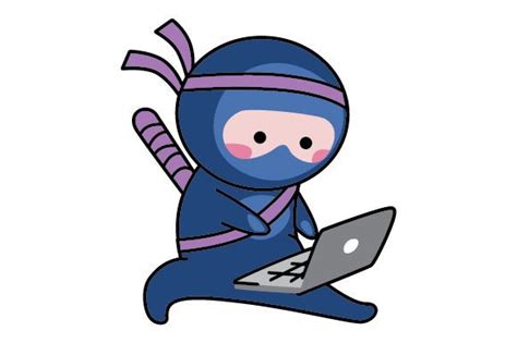 Ninja Hacker Kawaii Svg Cut File By Creative Fabrica Crafts · Creative Fabrica