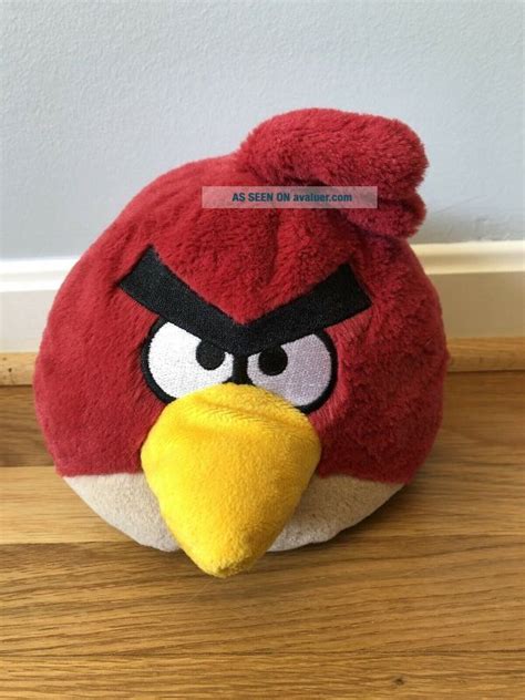 Commonwealth Angry Birds Red Bird Stuffed Plush 10 Inches 41056364