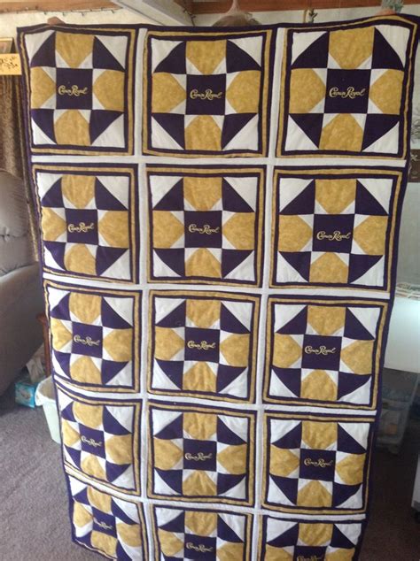 Crown Royal Quilt Kit Crown Royal Bags Quilt Blanket Patterns Crown