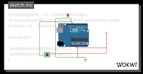 Safety Light Wokwi Esp32 Stm32 Arduino Simulator