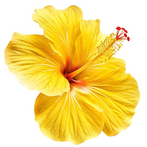 Yellow Hibiscus Flower Clipart Watercolor Hibiscus Flowers Clipart 30