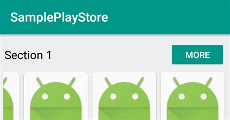 android layout horizontal recyclerview inside a vertical recyclerview
