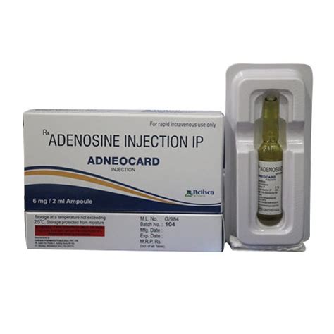 Adenosine Injection Ip 6mg General Medicines At Best Price In Mumbai