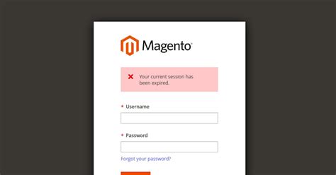 Magento 2 Your Current Session Has Been Expired On Sign In