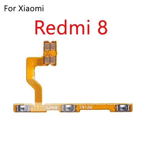 power volume button for xiaomi redmi 8 7 6 pro 7a note 6 7 8 pro side
