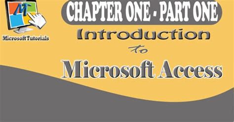 introduction to ms access access 2007 2010 2013 and 2016 chapter