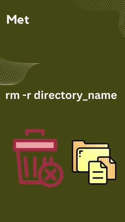 Delete Non Empty Directory Linux Delete Non Empty Folder Directory Linux Commandline