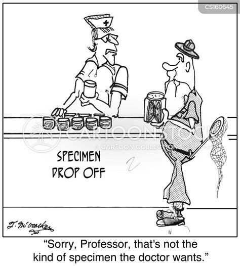 Specimen Labeling Cartoon