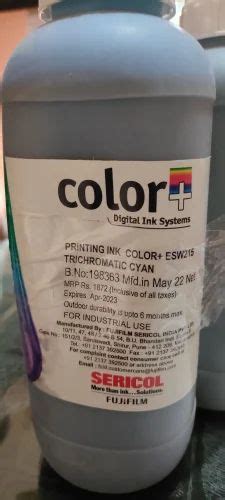 Digital Printing Cmyk Fujifilm Sericol Ink Solutions Packaging Size