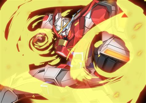 Build Burning Gundam Gundam And 2 More Drawn By Nakam0 Danbooru