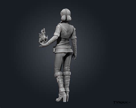 3d File Triss Merigold Miniature The Witcher・3d Printer Design To Download・cults