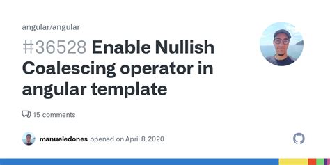 Enable Nullish Coalescing Operator In Angular Template · Issue 36528