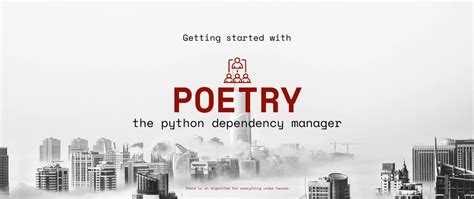 Installing Poetry The Intuitive Python Dependency Manager Dev Community