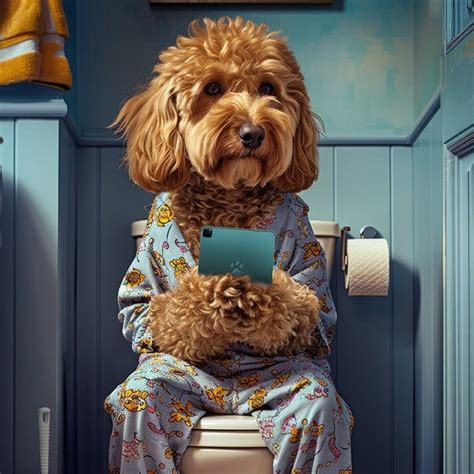 Cockapoo Dog Art Etsy