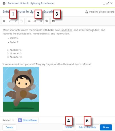 Pro Tip Boost Note Taking With Enhanced Notes In Lightning Experience Salesforce Admins