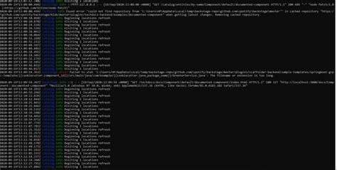 Bug Scaffolder The Filename Or Extension Is Too Long · Issue 2527 · Backstagebackstage