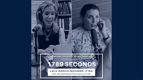 1789 Seconds With Lulu Garcia Navarro F94 Npr Host Weekend