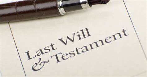 The Importance Of Creating A Will Ensuring Your Legacy
