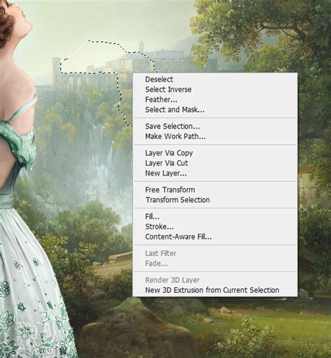 P 241 Where Has Delete And Fill Context Menu G Adobe Product