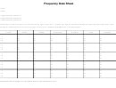 Event Frequency Data Sheet For Multiple Behaviors And Dates Printable Pdf Download